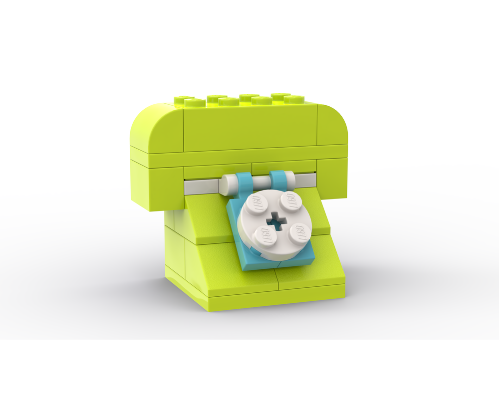 LEGO Set 11044-1-s4 Telephone (2025 Classic) | Rebrickable - Build with ...