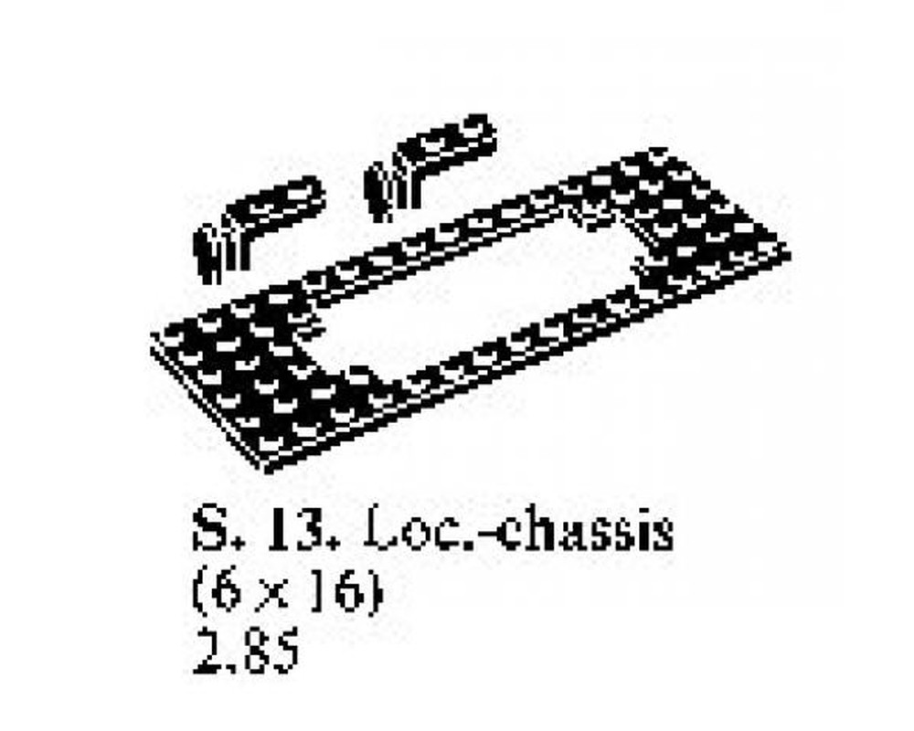 LEGO Set 1113-1 Motor Frame and Couplers (1977 Service Packs ...