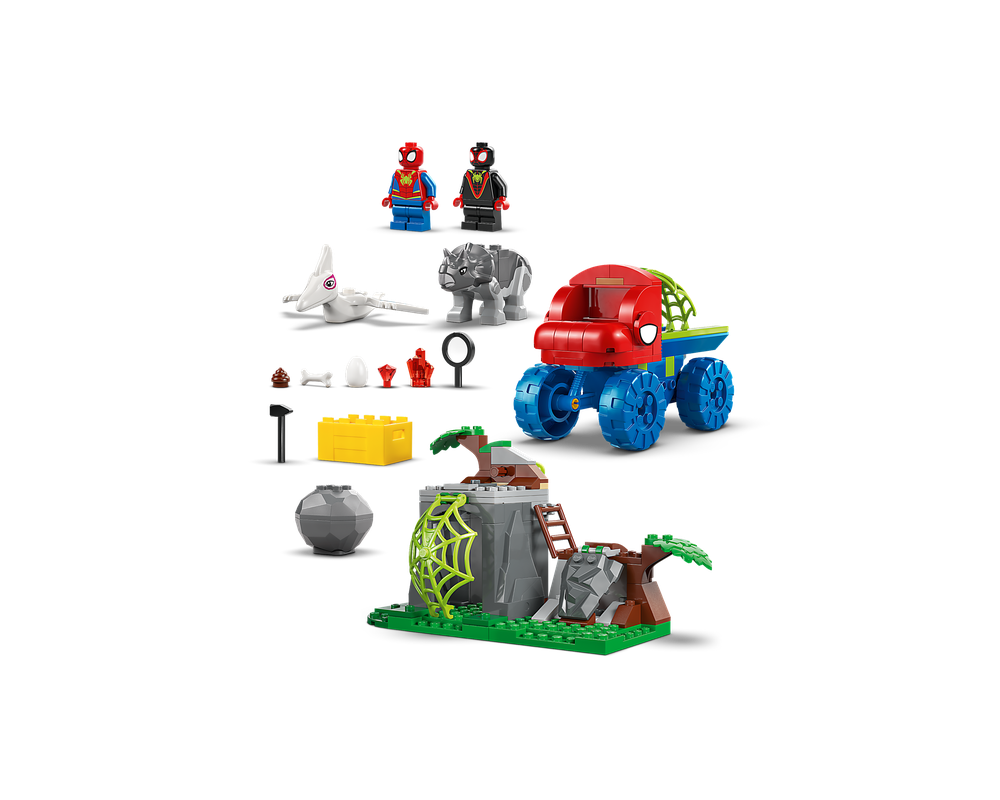 LEGO Set 11199-1 Team Spidey Dino Crawler Rescue (2025 Super Heroes ...