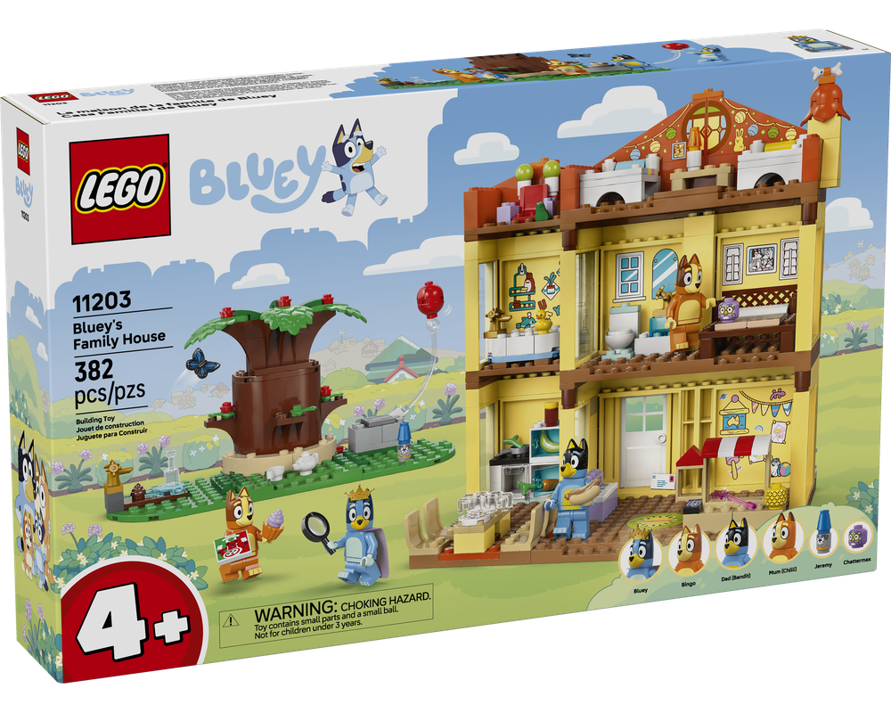 LEGO Set 11203-1 Bluey’s Family House (2025 Bluey) | Rebrickable ...