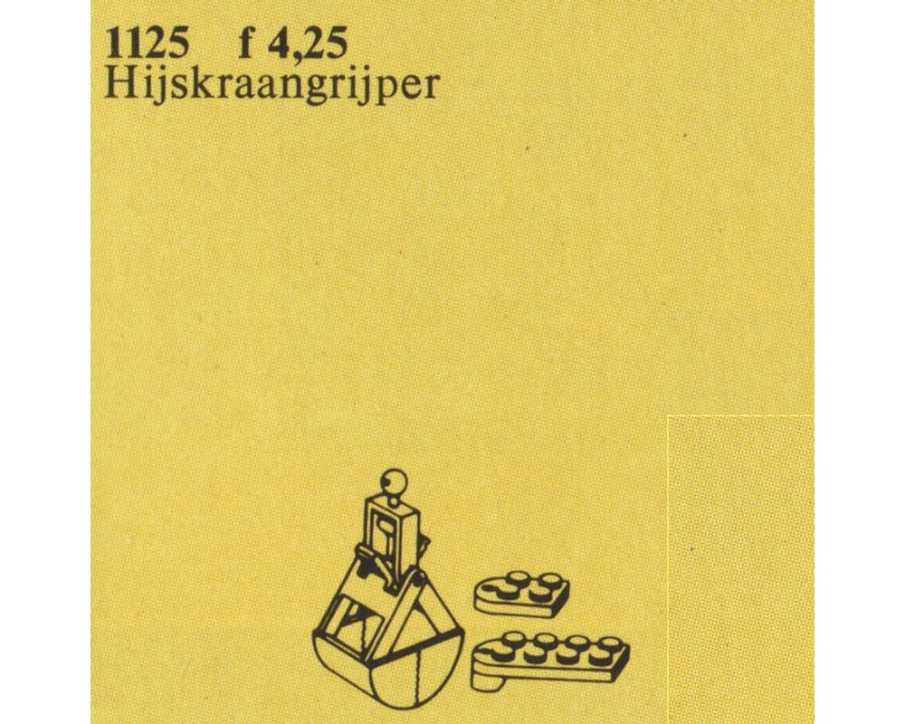 LEGO Set 1125-1 Crane Grab (1977 Service Packs) | Rebrickable - Build ...