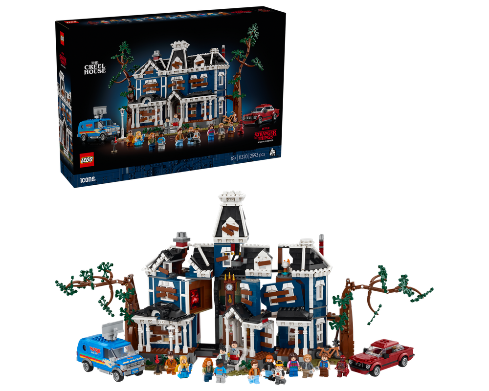 LEGO Set 11370-1 Stranger Things: The Creel House (2026 Icons ...
