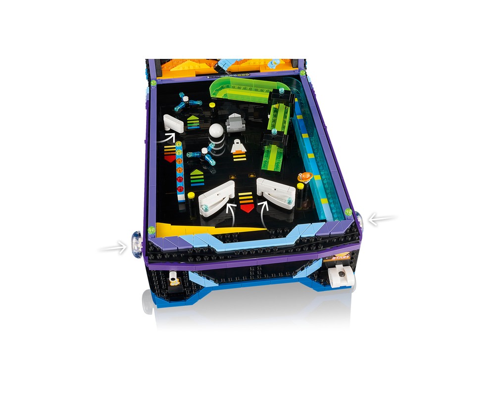 LEGO Set 11374-1 Arcade Pinball Machine (2026 Icons) | Rebrickable ...