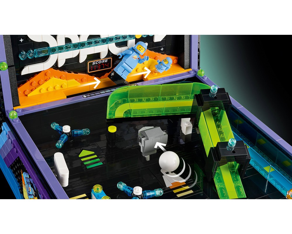 LEGO Set 11374-1 Arcade Pinball Machine (2026 Icons) | Rebrickable ...