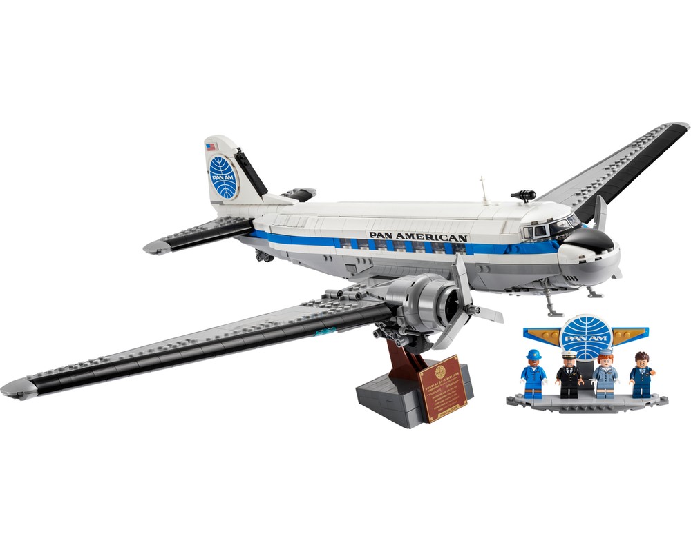 LEGO Set 11378-1 Douglas DC-3 PAN AM Airliner (2026 Icons ...