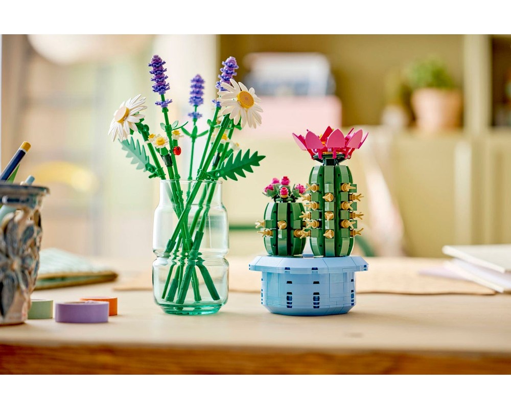 LEGO Set 11509-1 Flowering Cactus (2026 Botanicals) | Rebrickable ...