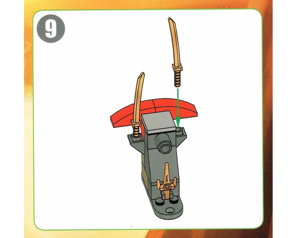 LEGO Set 11903-1-b7 Ninja Weapons Store (2012 Books > Activity Books ...