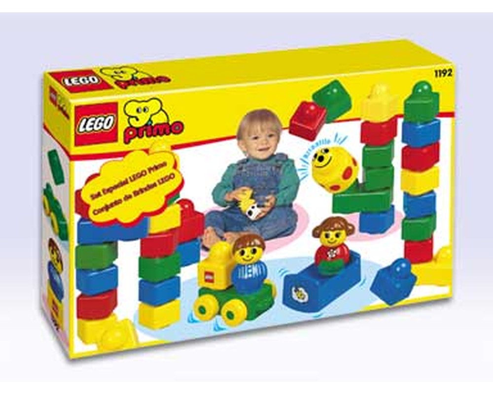 LEGO Set 1192-1 Medium Stack 'n' Learn Set (1999 Primo) | Rebrickable - Build with LEGO