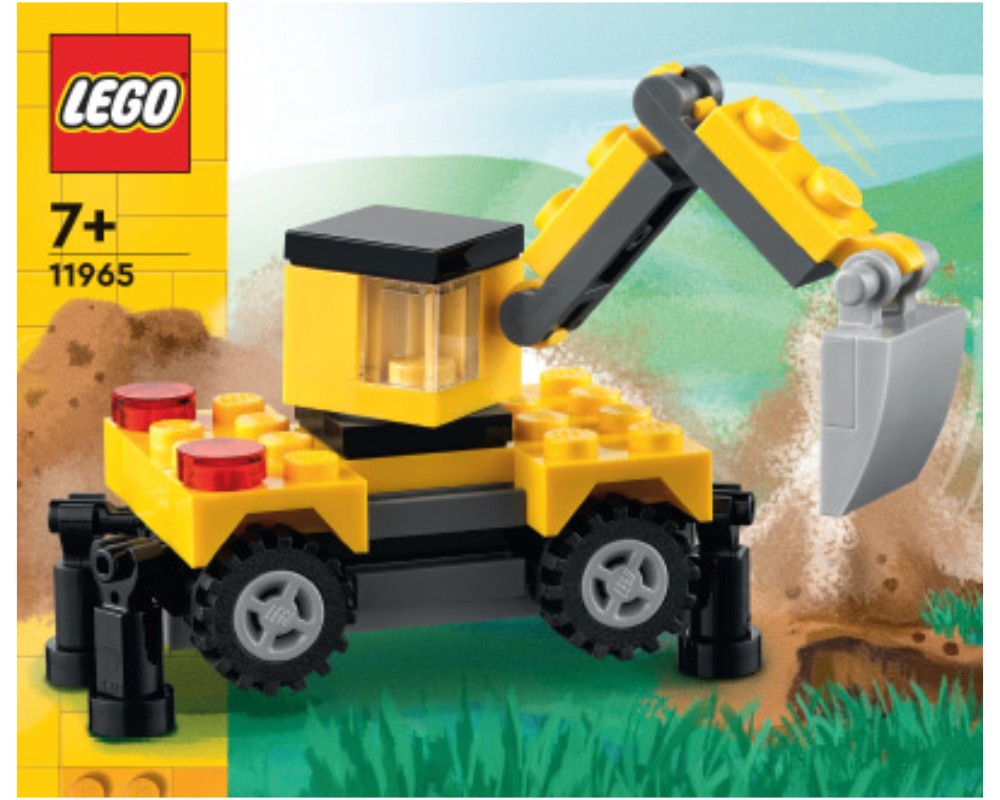 LEGO Set 11965-1 Excavator (2022 Creator) | Rebrickable - Build with LEGO