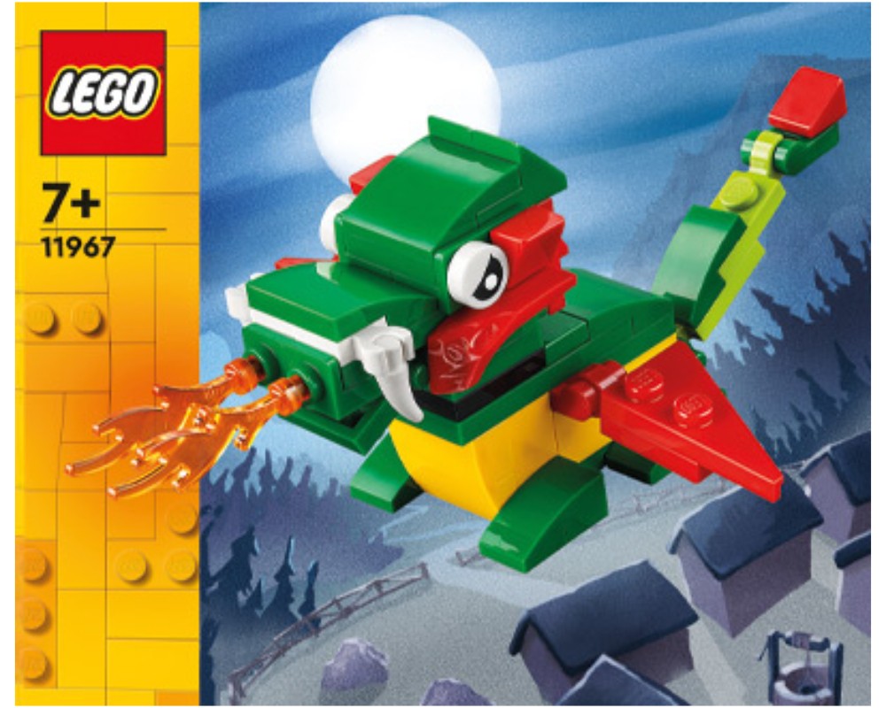 LEGO Set 11967-1 Dragon (2022 Creator) | Rebrickable - Build with LEGO