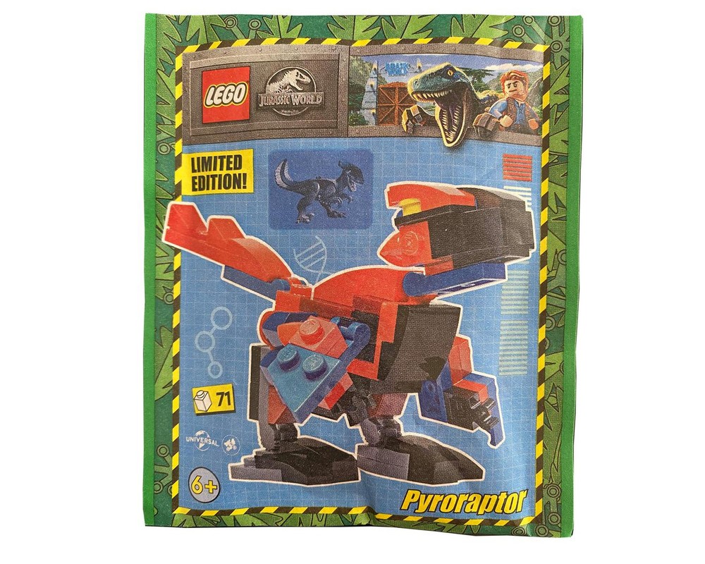 LEGO Set 122329-1 Pyroraptor (2023 Jurassic World) | Rebrickable ...