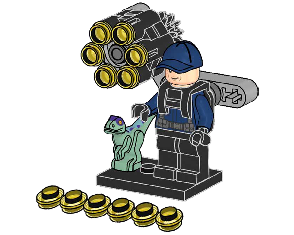 LEGO Set 122501-1 Guard and Raptor (2025 Jurassic World) | Rebrickable ...
