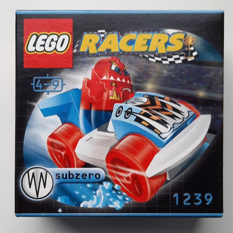 LEGO Set 1239-1 Subzero (2001 Racers > Xalax) | Rebrickable - Build ...