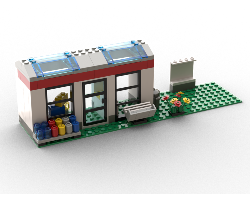 LEGO Set 1254-1-s1 Shell Shop (1999 Town > Town Jr.) | Rebrickable ...