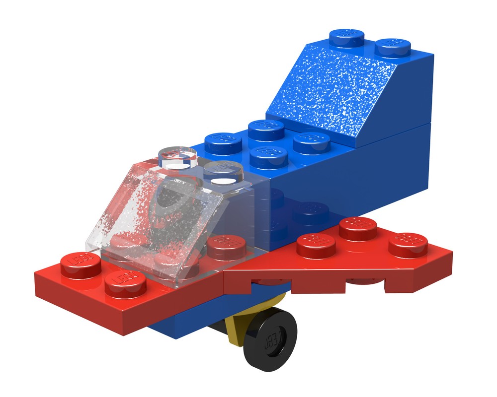 LEGO Set 1298-1-s14 1998 - Day 14: Airplane (1998 Seasonal > Advent ...