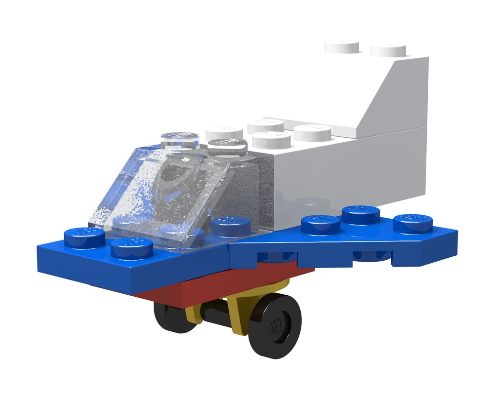 LEGO Set 1298-1-s8 1998 - Day 8: Airplane (1998 Seasonal > Advent ...
