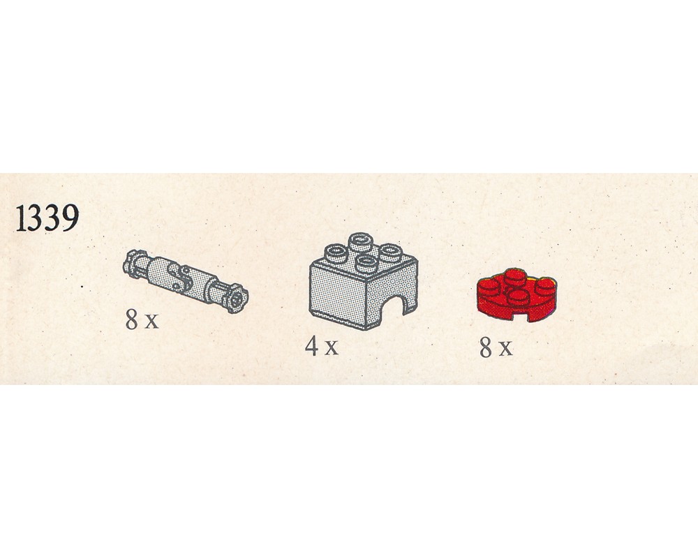 LEGO Set 1339-1 Technic Parts (1987 Educational and Dacta > Service ...