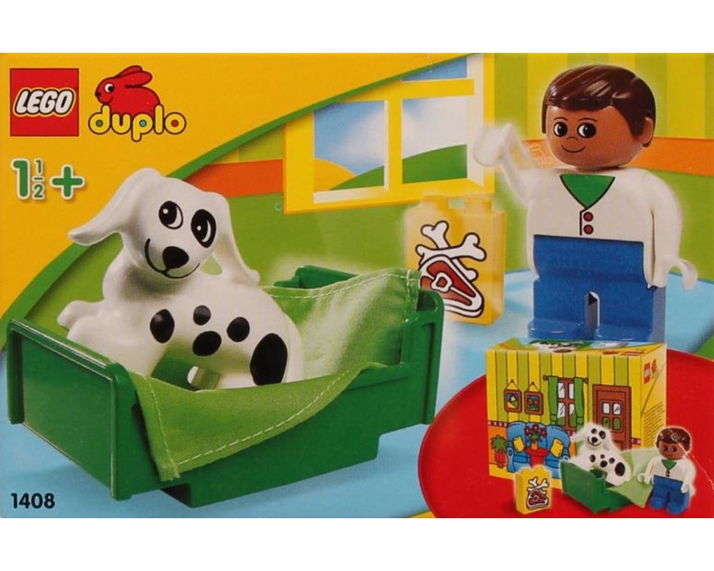 LEGO Set 1408-1 Walking the Dog with Daddy (2001 Duplo > Playhouse ...