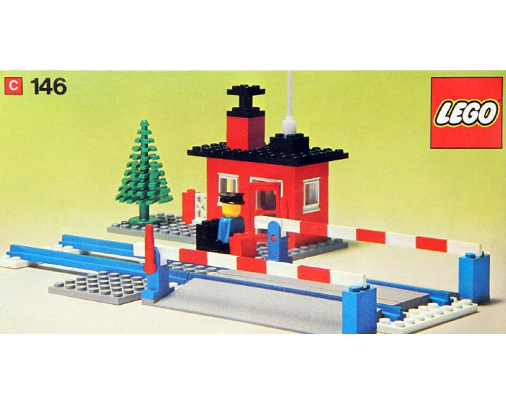 LEGO Set 146-1 Level Crossing (1976 Train > 4.5V) | Rebrickable - Build ...