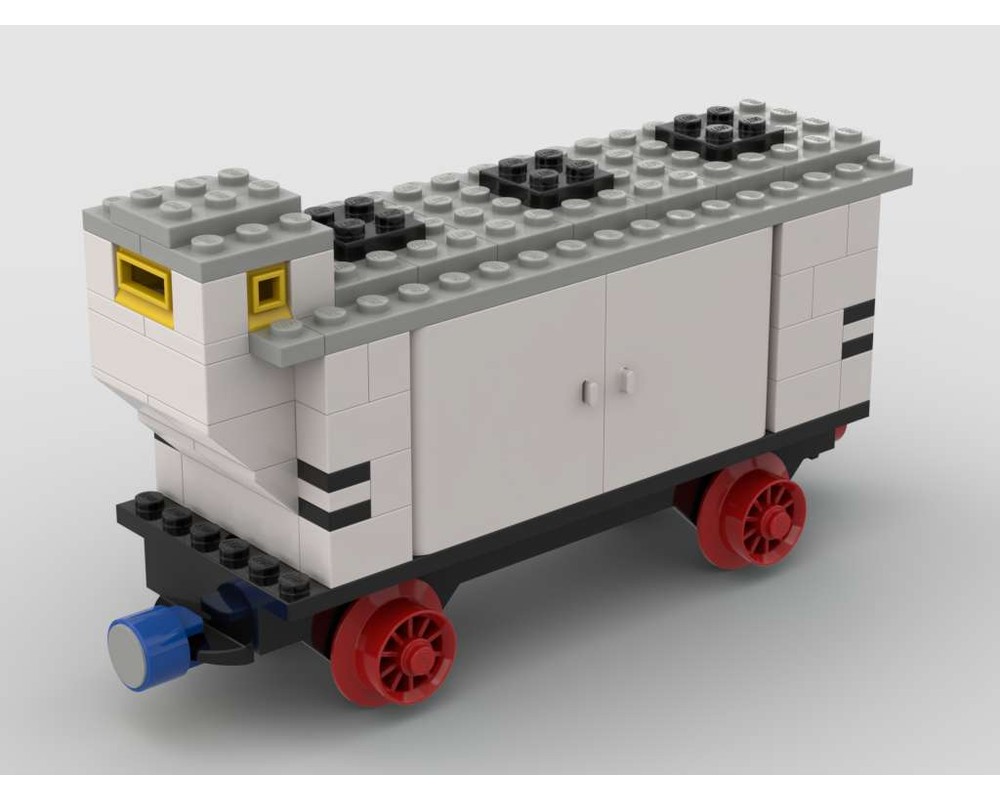 LEGO Set 147-1-s2 Refrigerated Rail Car (1976 Train > 4.5V ...