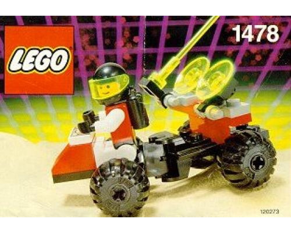 LEGO Set 1478-1 Mobile Satellite Up-Link (1991 Space > M:Tron ...