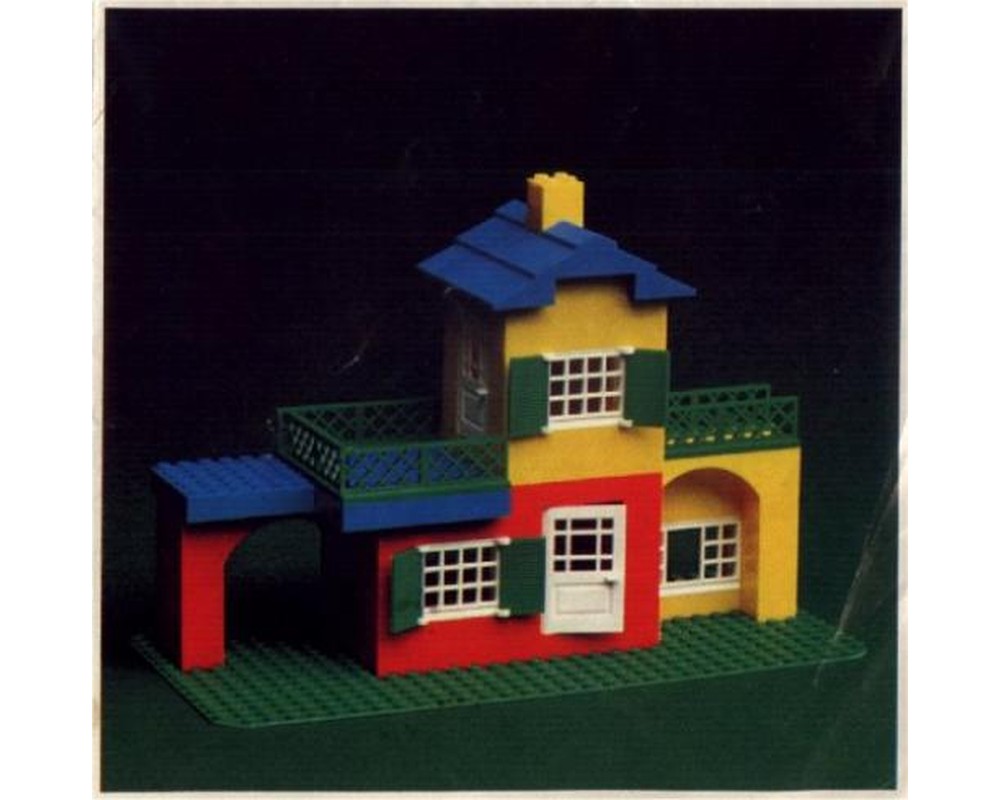 LEGO Set 15-2 Large House Set (1973 Minitalia) | Rebrickable - Build ...