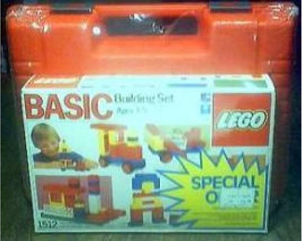 LEGO Set 1512-2 Basic Set with Storage Case (1985 Universal Building ...