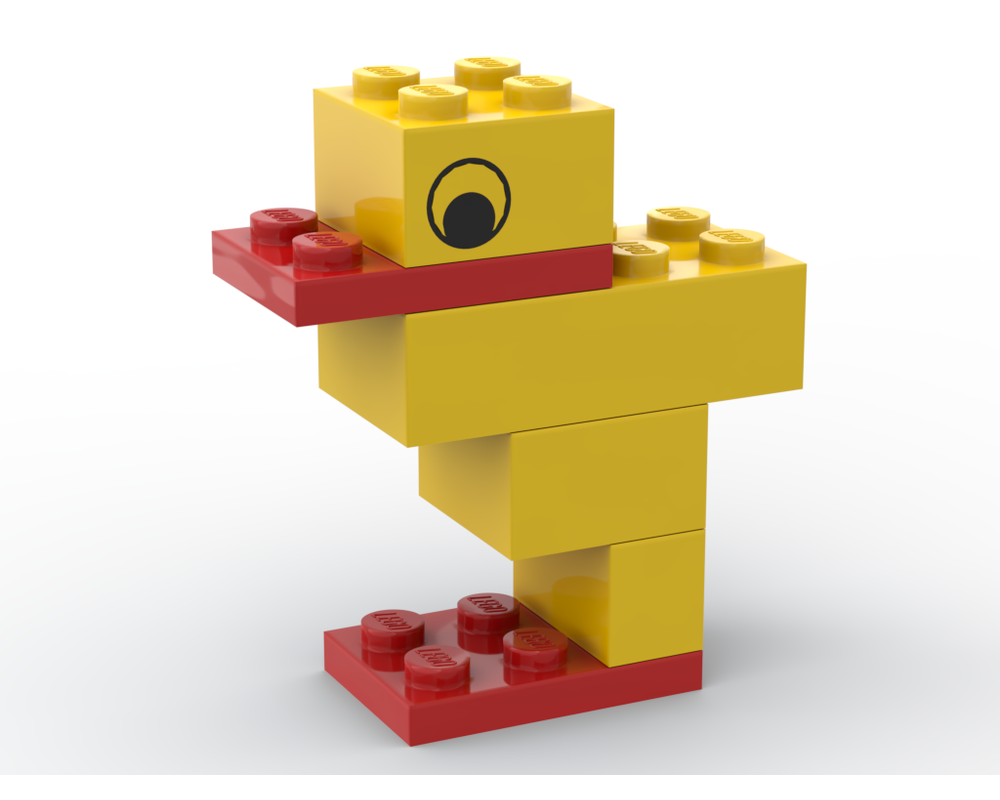 LEGO Set 1551-1-b1 Chick (1985 Seasonal > Easter) | Rebrickable - Build ...