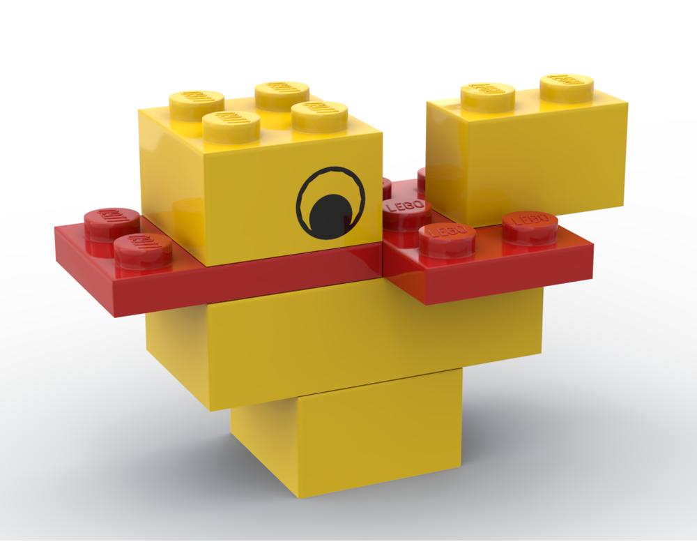 LEGO Set 1551-1-b2 Chick (1985 Seasonal > Easter) | Rebrickable - Build ...