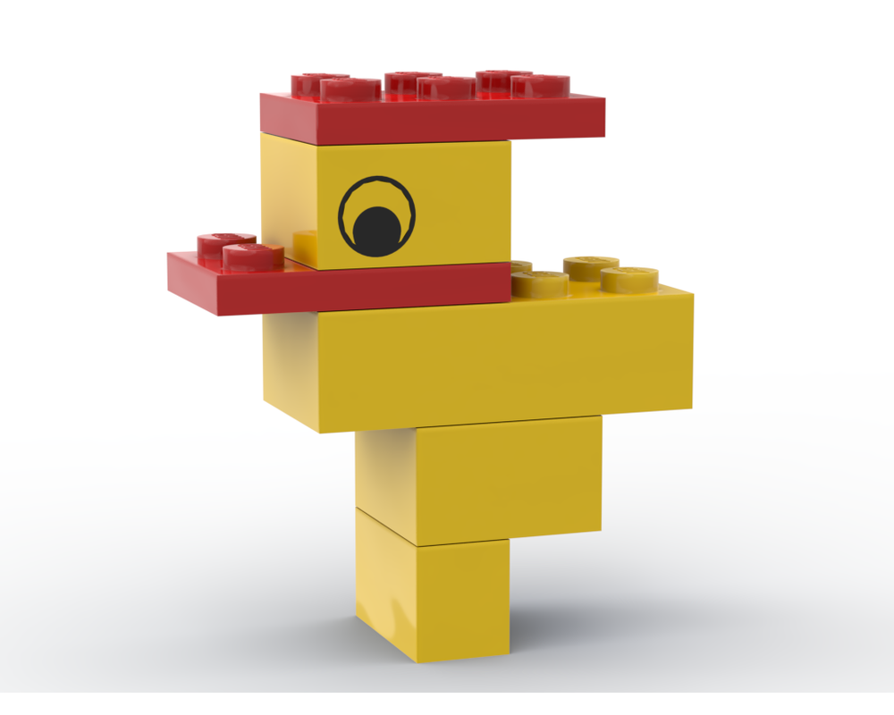LEGO Set 1551-1-b3 Chick (1985 Seasonal > Easter) | Rebrickable - Build ...