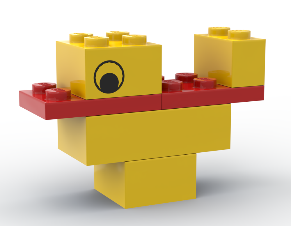 LEGO Set 1551-1-b4 Chick (1985 Seasonal > Easter) | Rebrickable - Build ...