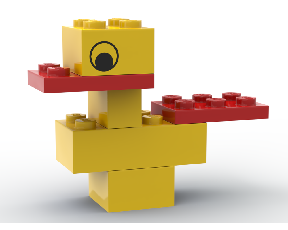 LEGO Set 1551-1-b6 Chick (1985 Seasonal > Easter) | Rebrickable - Build ...