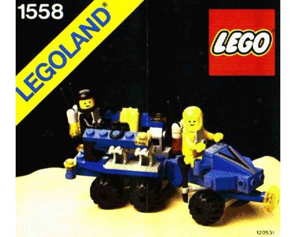LEGO Set 1558-1 Mobile Command Trailer (1986 Space > Classic Space ...