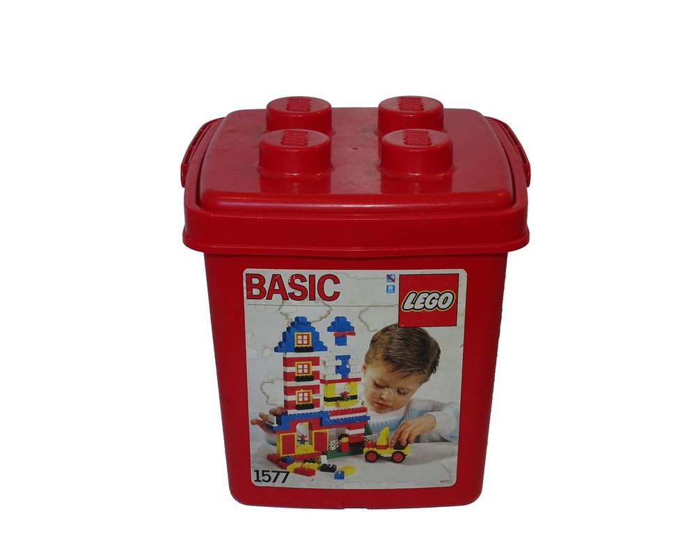 LEGO Set 1577-1 Medium Bucket (1988 Universal Building Set > Basic) | Rebrickable - Build with LEGO