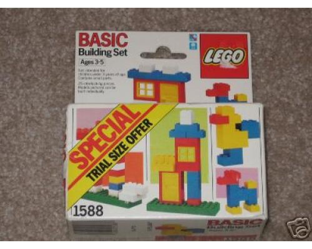 LEGO Set 1588-1 Basic Set (1987 Universal Building Set > Basic) | Rebrickable - Build with LEGO