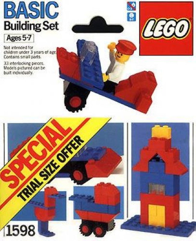 LEGO Set 1598-1 Basic Set (1987 Universal Building Set > Basic ...