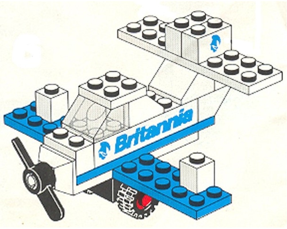 LEGO Set 1599-1-s4 Small Airplane (1987 Promotional > Airlines ...