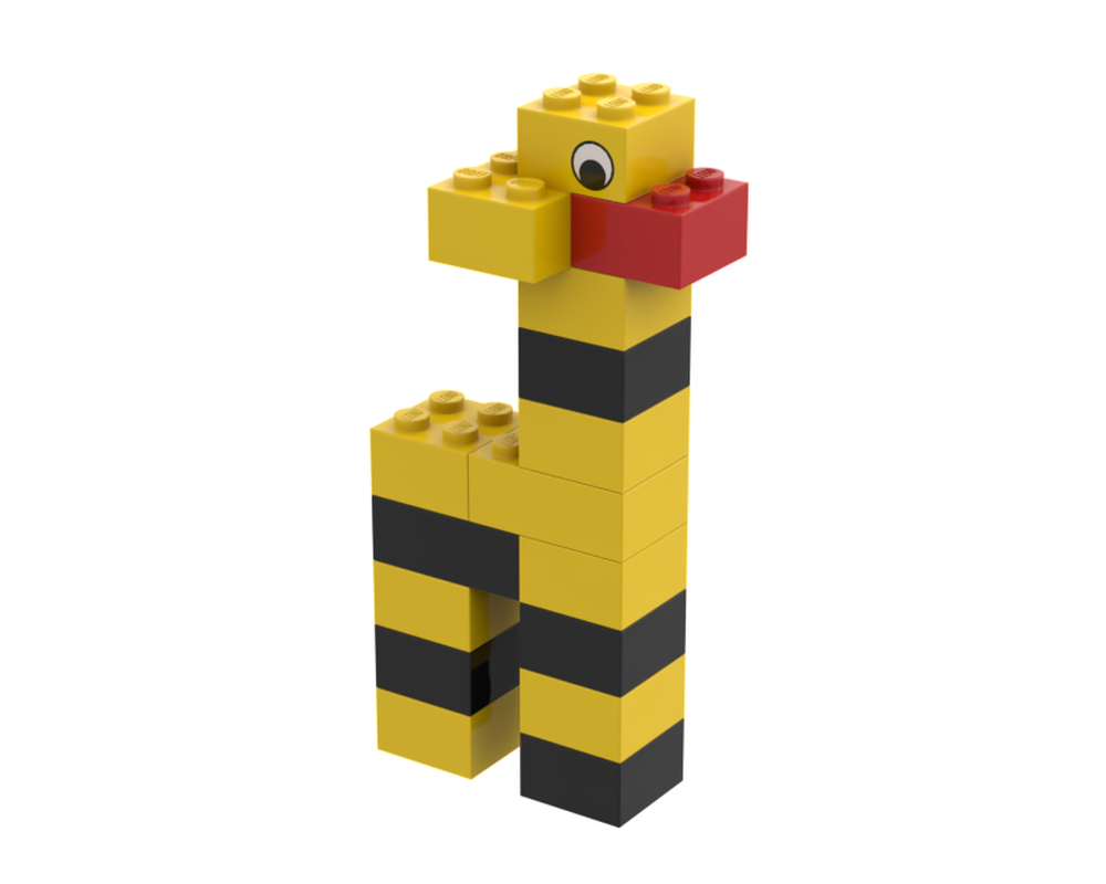 LEGO Set 1602-1-b1 Giraffe (1987 Universal Building Set > Basic ...