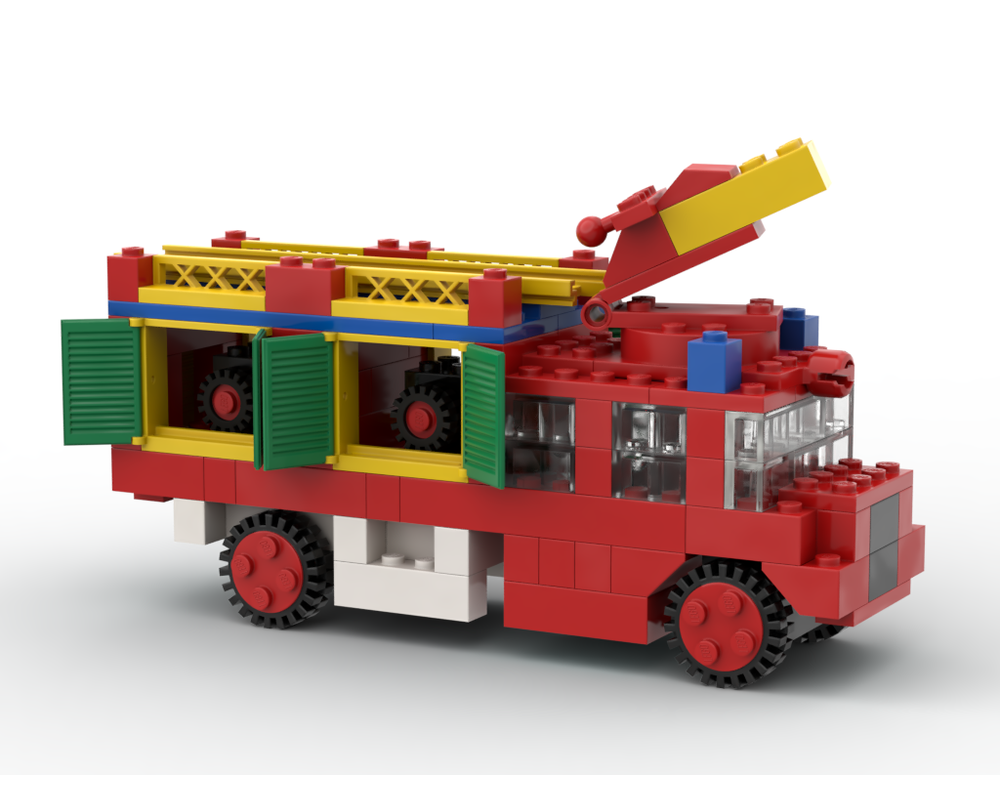 LEGO Set 1662-1-c3 Fire truck (1989 Universal Building Set > Basic ...