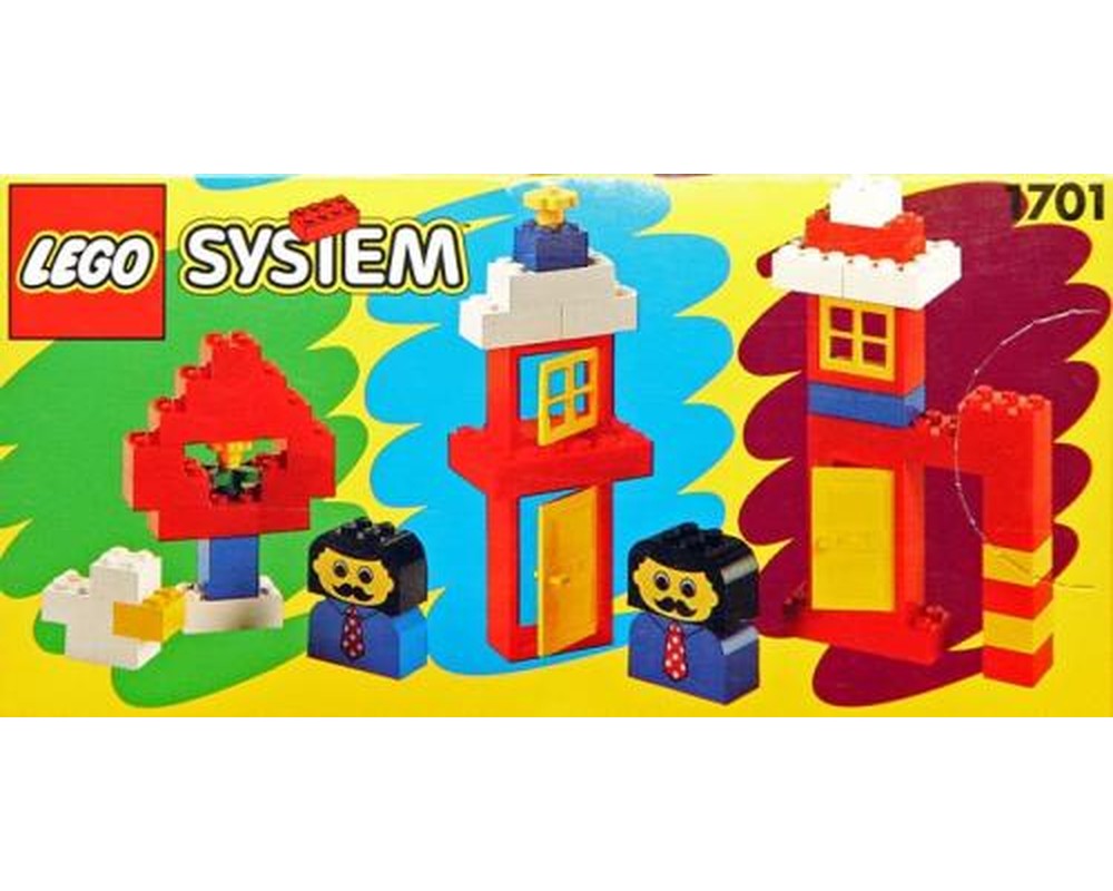 LEGO Set 1701-1 Basic Building Set Trial Size (1994 Universal Building ...