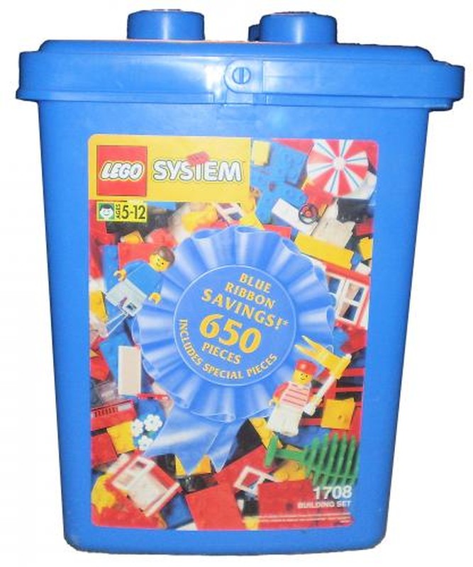 LEGO Set 1708-1 Large Bucket (1994 Universal Building Set > Basic Set ...