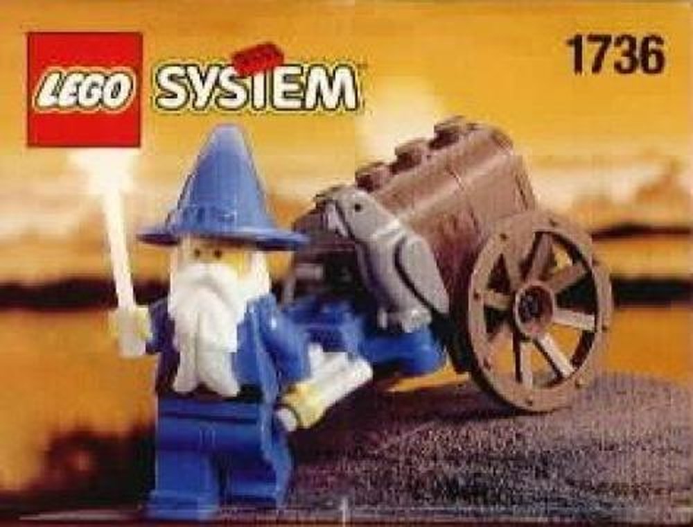 LEGO Set 1736-1 Wizard's Cart (1995 Castle) | Rebrickable - Build with LEGO