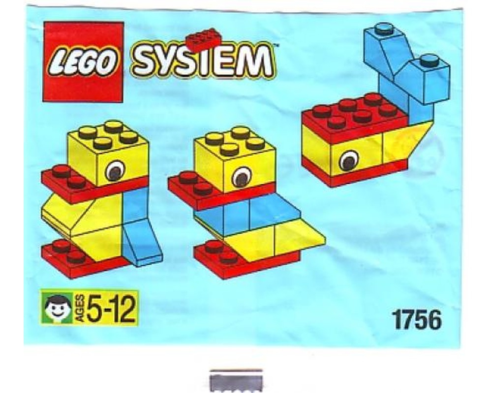 LEGO Set 1756-1 Basic Promotional Set (1995 Universal Building Set ...
