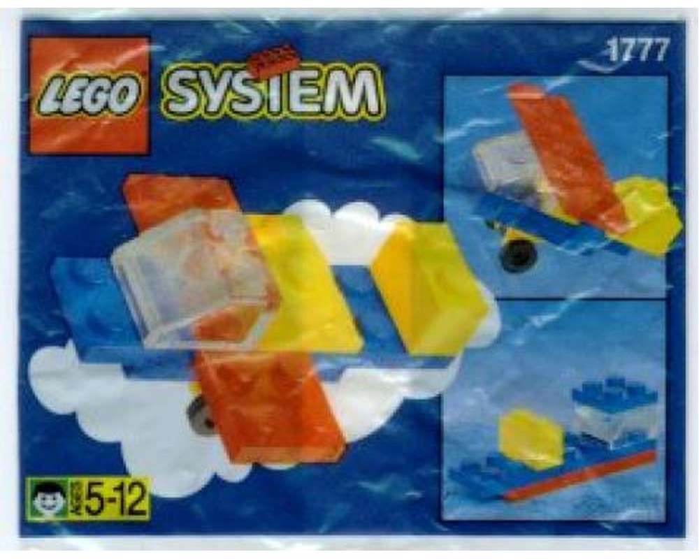 LEGO Set 1777-1 Sabah Promotional Set: Plane (1996 Universal Building ...