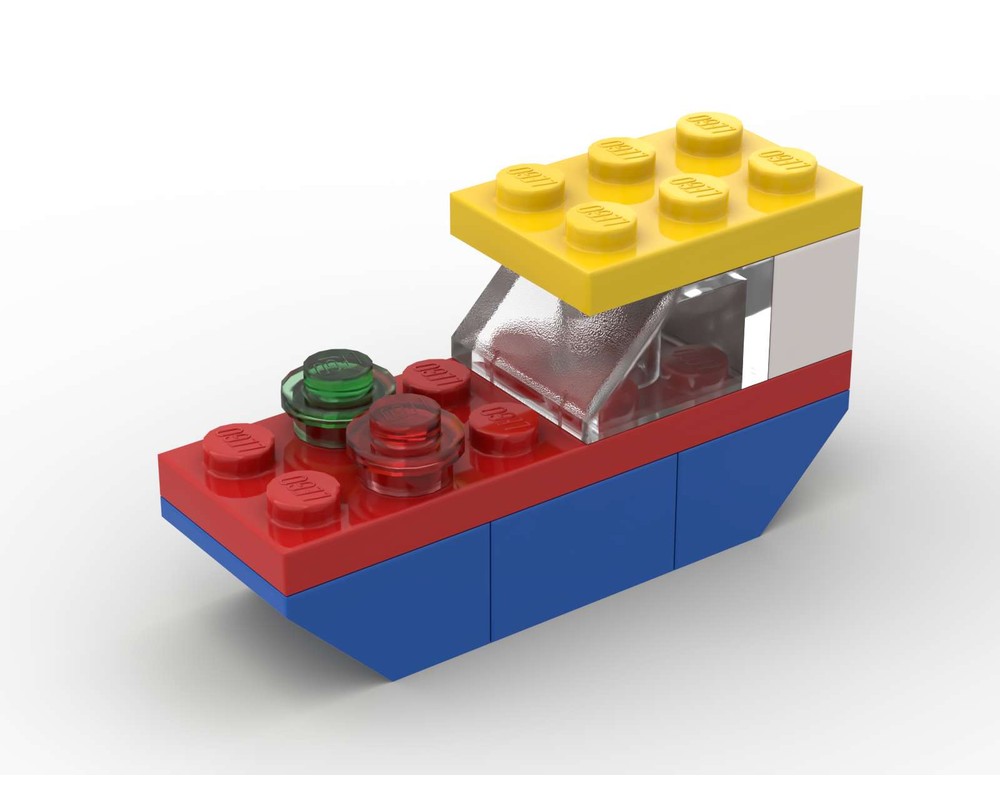 LEGO Set 1778-1-b2 Boat (1995 Universal Building Set) | Rebrickable ...