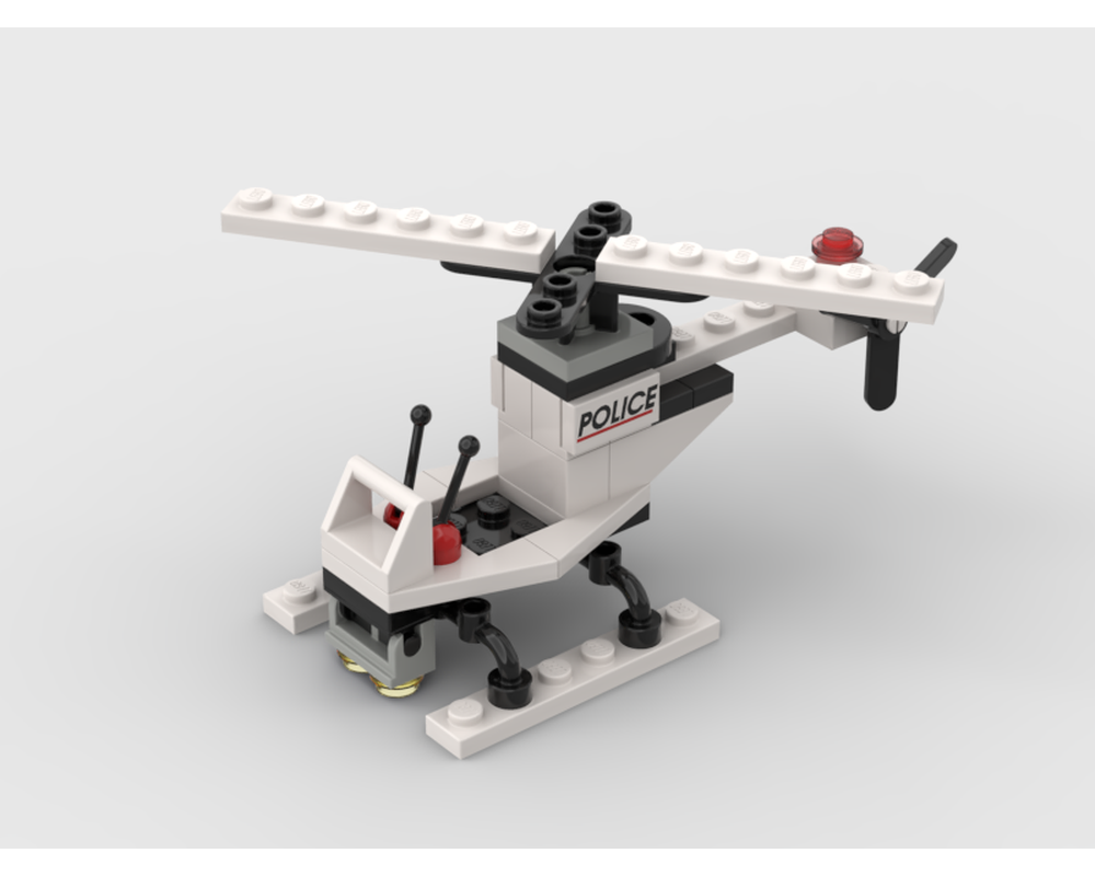 LEGO Set 1786-1-s1 Police Helicopter (1995 Town > Classic Town ...