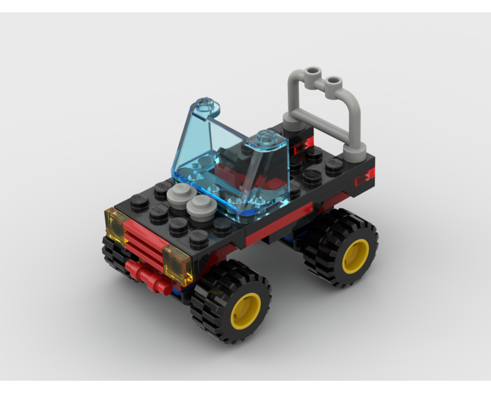 LEGO Set 1786-1-s2 Crook's Car (1995 Town > Classic Town) | Rebrickable ...