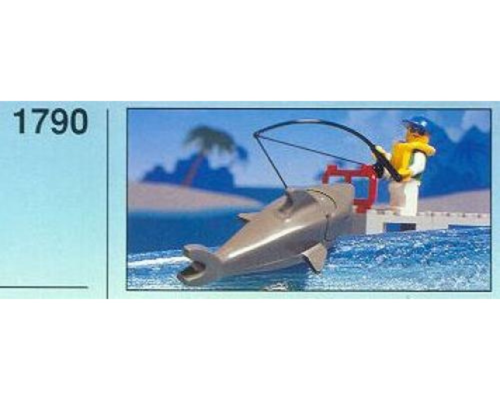 LEGO Set 1790-1 Shark Fisherman (1994 Town > Classic Town ...