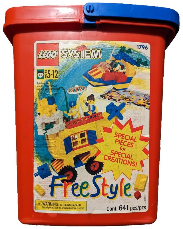 LEGO 1796-1 Freestyle Large Monster Bucket (1996 Freestyle ...