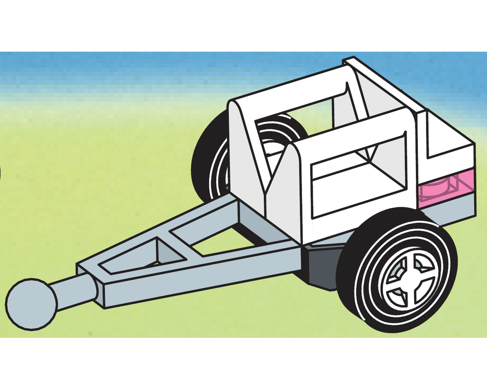 LEGO Set 1818-1-s1 Trailer (1996 Town > Classic Town) | Rebrickable ...